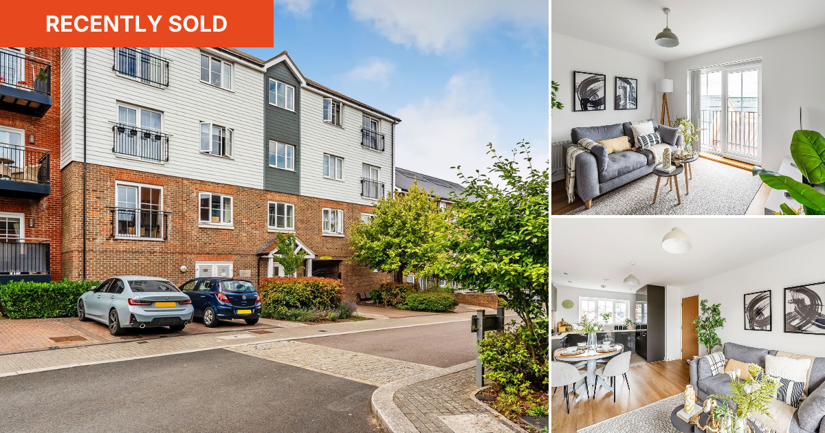 1 bed flat for sale in Churchill Court, Eden Road, Dunton Green ...