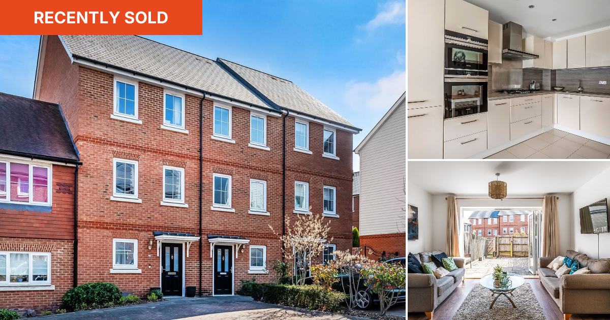 4 bed terraced house for sale in Eden Road, Dunton Green, Sevenoaks