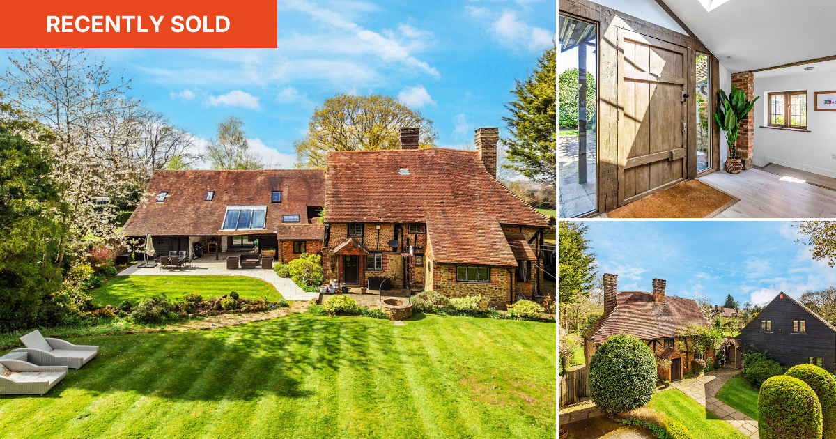 6 bed detached house for sale in Kent Hatch Road, Oxted, Surrey