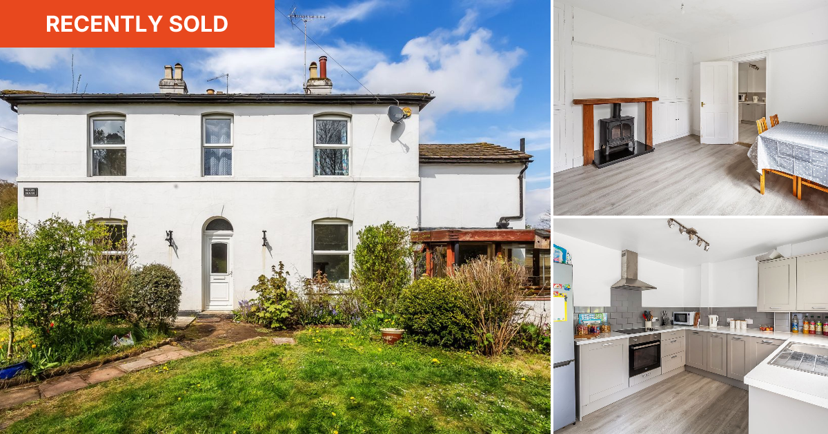 3 bed terraced house for sale in London Road, Dunton Green, Sevenoaks, Kent
