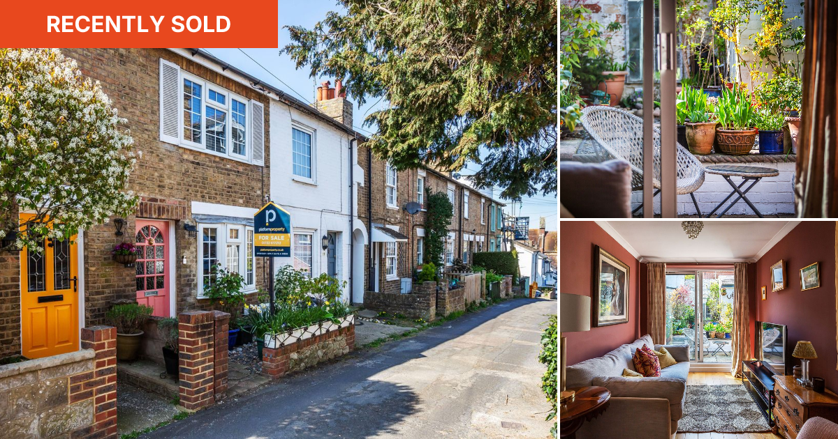1 bed terraced house for sale in Prospect Road, Sevenoaks, Kent