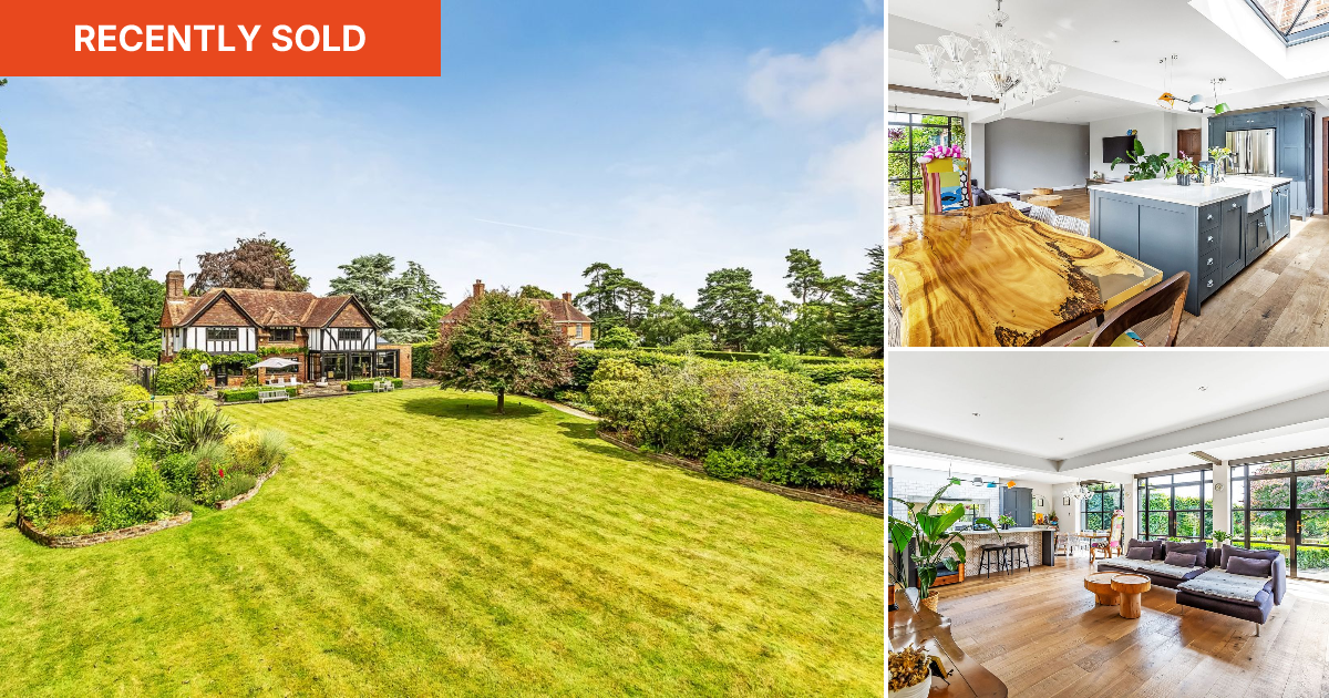 5 bed detached house for sale in Westerham Road, Oxted, Surrey